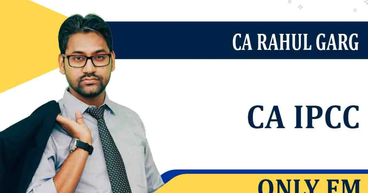 CA Ipcc FM(financial management) By CA Rahul Garg (For MAY 2021 TO NOV ...