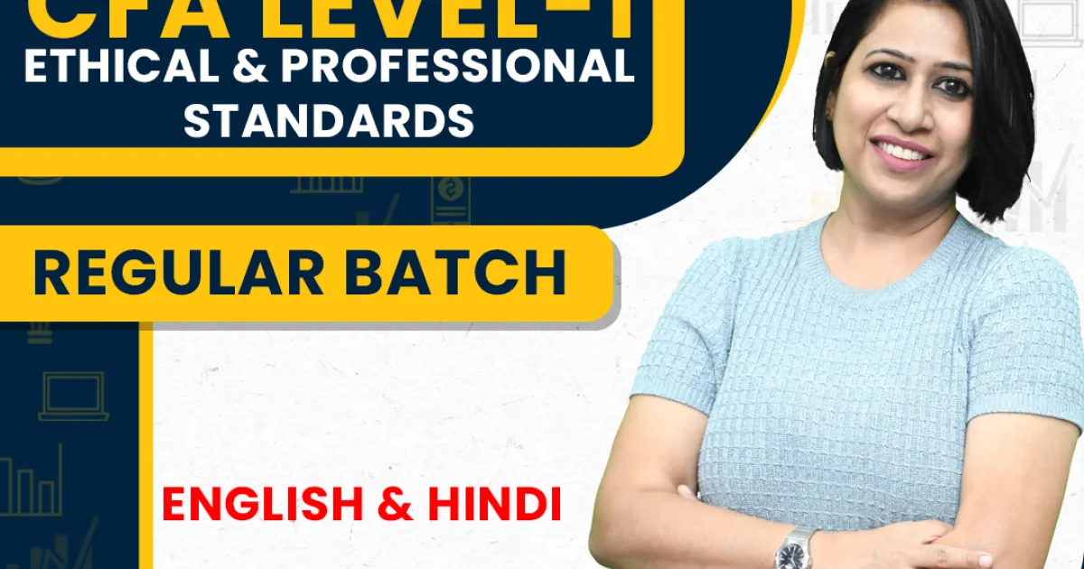 Archana Khetan Ethical & Prof. Standards For CFA Level-1
