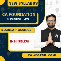 CA Foundation business Live classes By CA Adarsh Joshi