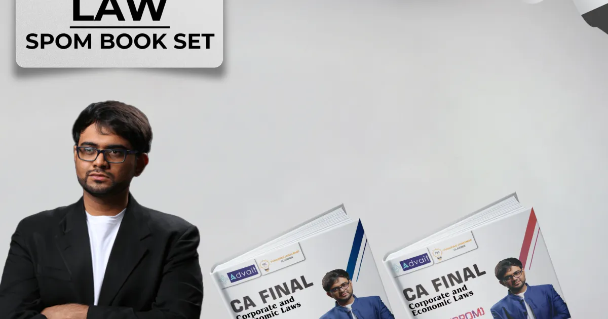 CA Final Corporate & Economic Laws (SET A – SPOM) BOOK SET By Punarvas ...