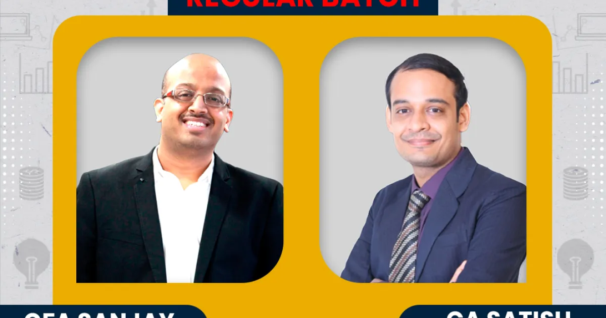 CA Inter Combo of Sanjay Saraf FM & Satish Sureka SM