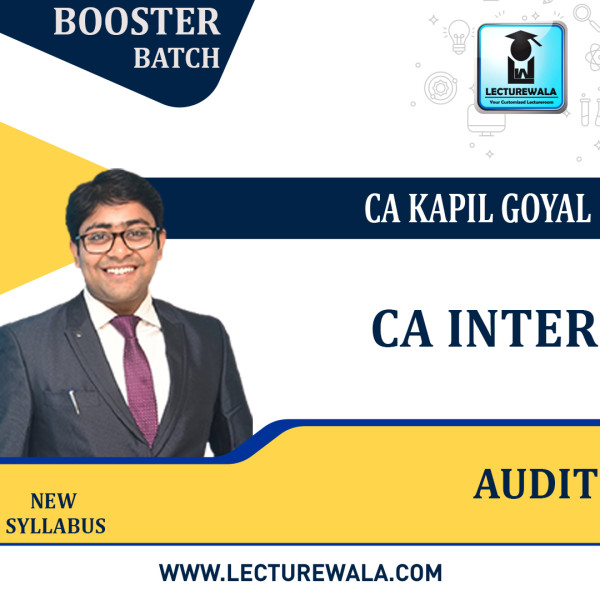 CA Inter Audit Booster Batch by CA Kapil Goyal