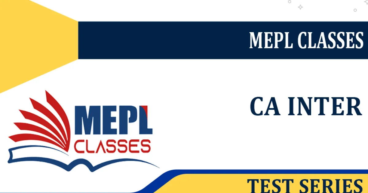 CA INTER - TEST SERIES - PAPER 2 - LAW