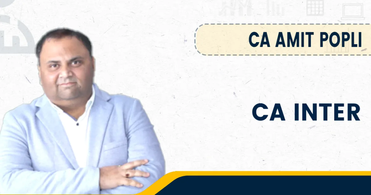 CA Inter Corporate & Other Laws New Scheme Regular Course by CA Amit ...