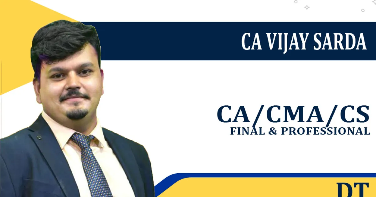 CA Final / CMA Final & CS Professional DT Chart Book (Part - 1) By CA ...