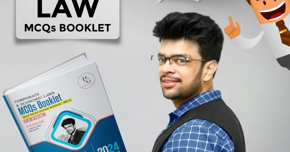 Harsh Gupta Corporate & Economic Laws MCQs Booklet For CA Final SPOM