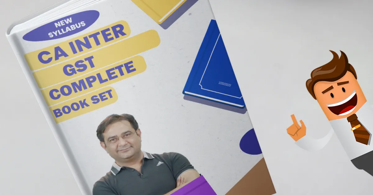 CA INTER GST NEW SYLLABUS Complete Book Set By CA RajKumar : Study ...