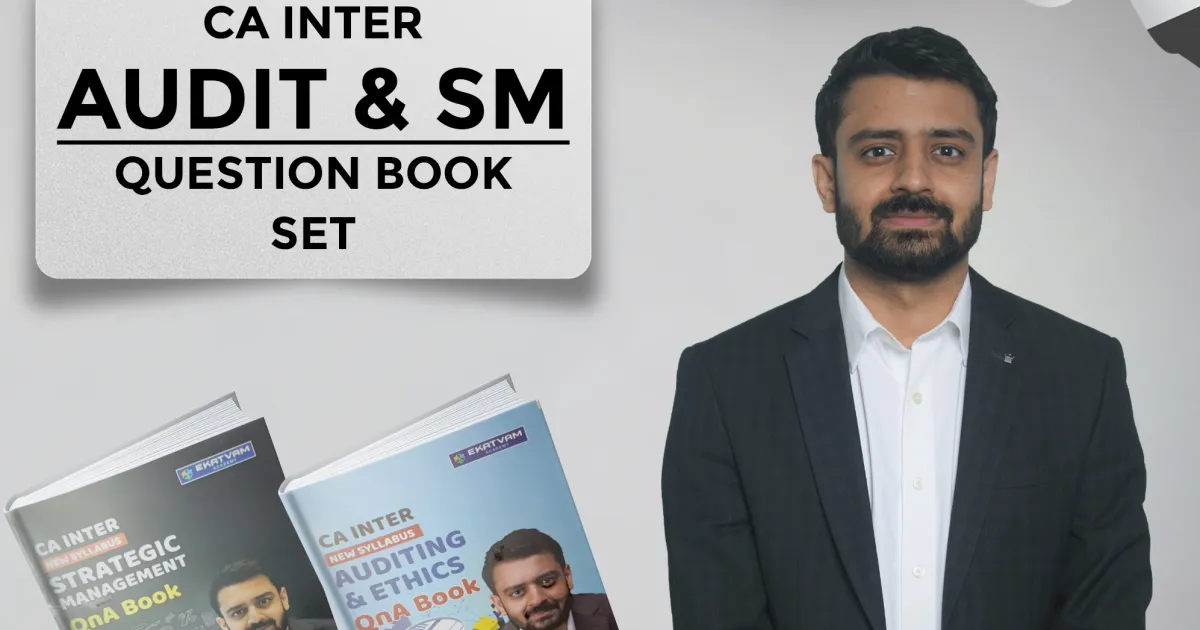CA Rishabh Jain Audit & SM Questionnaire Book Set For CA Inter