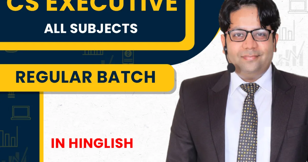 CS Anoop Jain All Subjects Old Syllabus Regular Online Classes For CS ...