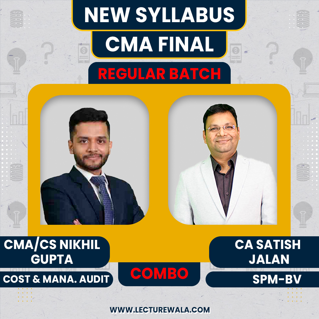 CA/CMA/CS Nikhil Gupta Cost And Management Audit & CA Satish Jalan SPM ...