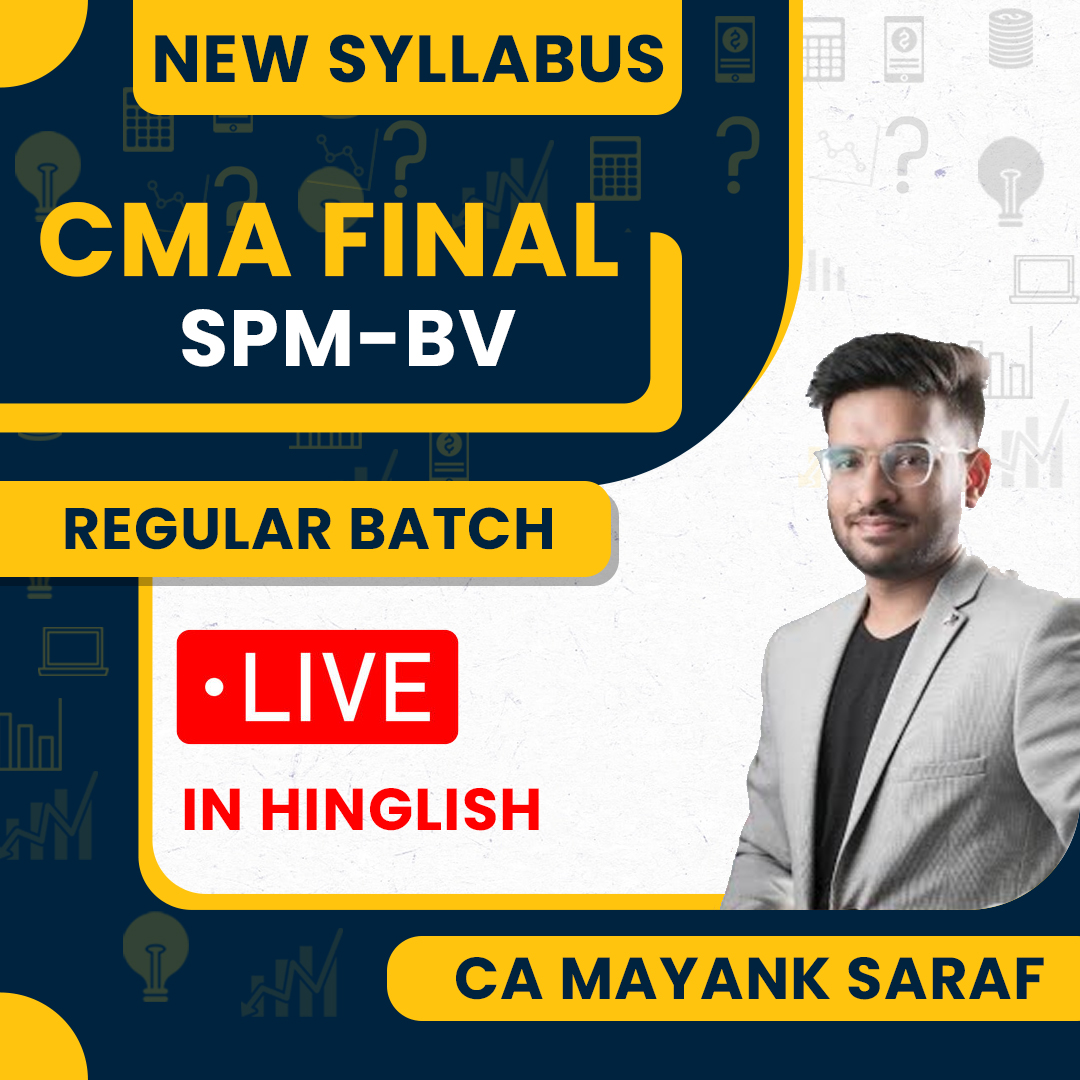 CA Mayank Saraf Strategic Performance Management & Business Valuation ...
