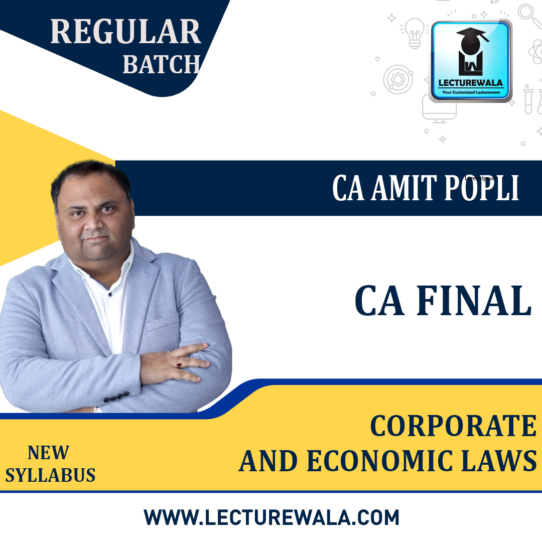 CA Final Corporate & Economic Laws New Syllabus Regular Course by CA ...