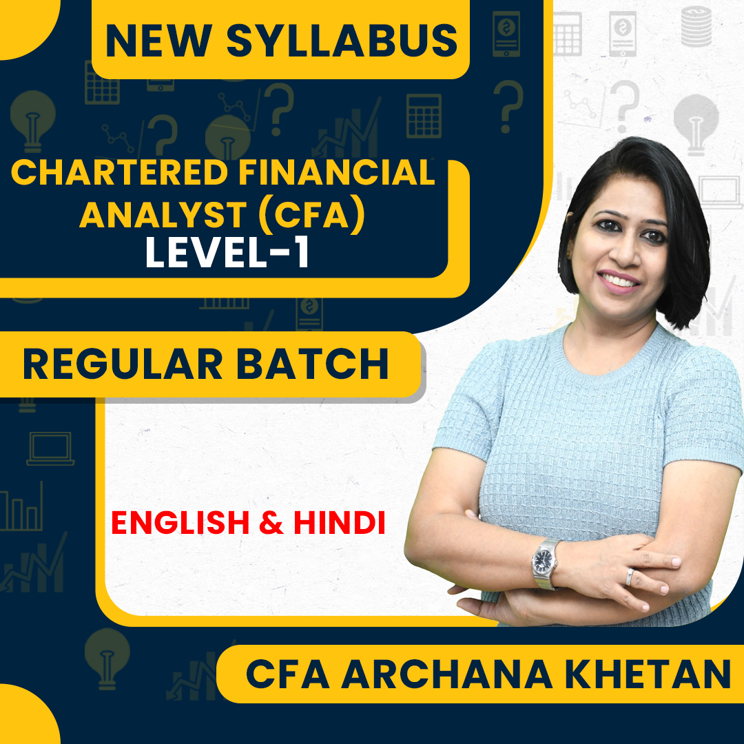 CFA Archana Khetan Level-1 Regular Online Classes For Chartered ...