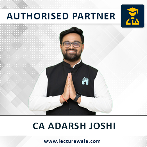 CA Adarsh Joshi Online Law Classes Video Lectures & Pen Drive Classes