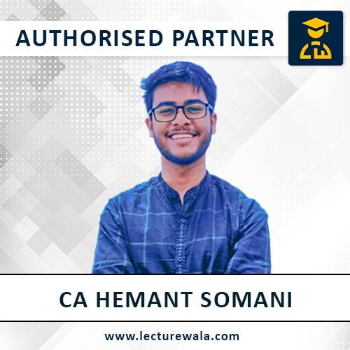 CA Hemant Somani Video Lectures & Pen Drive Classes - Lecturewala