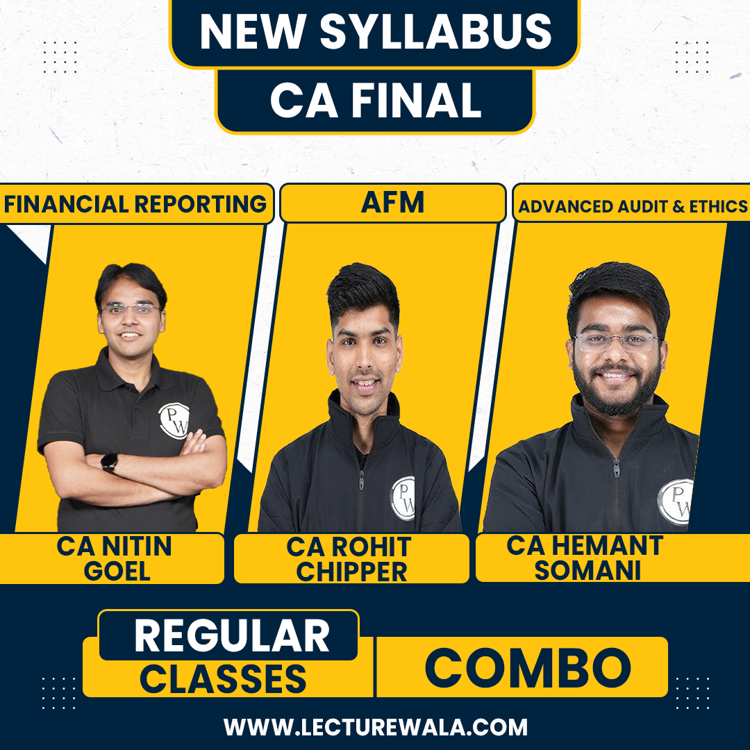 CA Final Group 1 Combo Vishesh Regular Batch For Sep 25/ Jan 2026 By CA ...