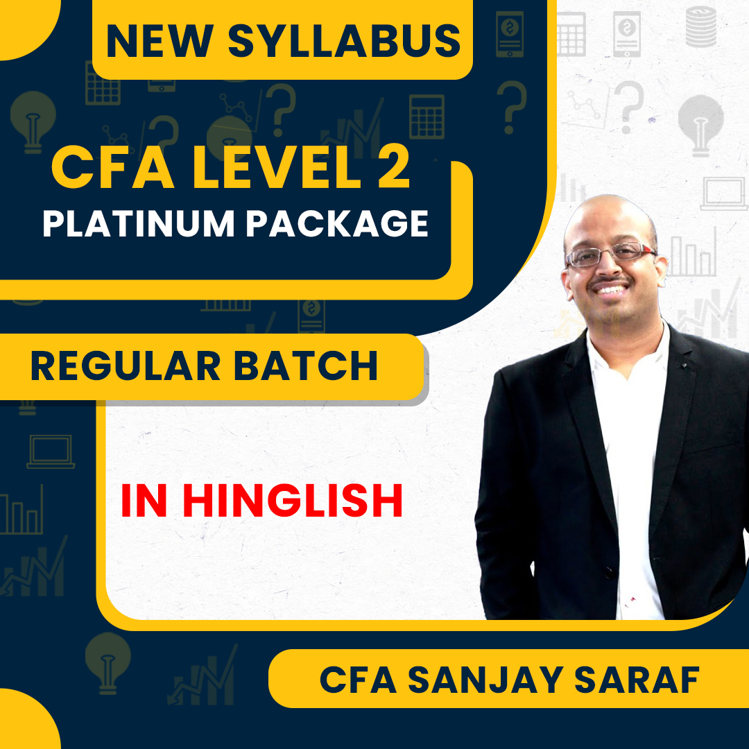 CFA Level II New Syllabus Platinum Package Regular Classes by CFA ...