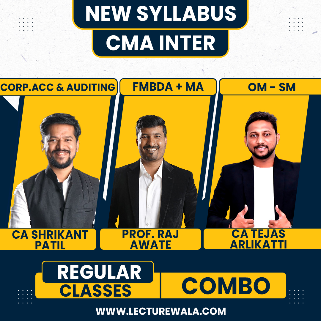 INSPIRE ACADEMY Combo Classes For CMA Inter