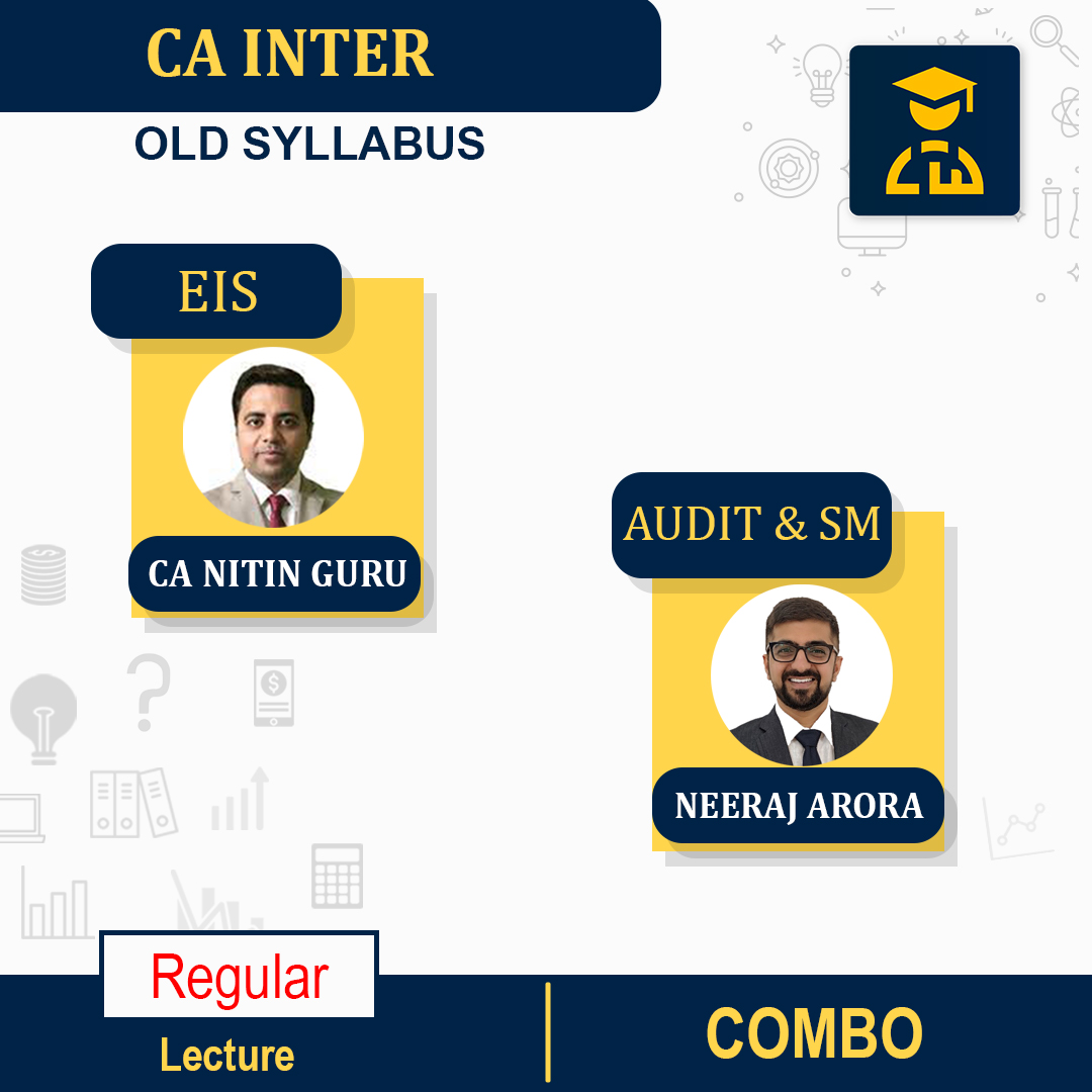 CA Inter Audit, SM & EIS Full Course Combo By Neeraj Arora: Google ...