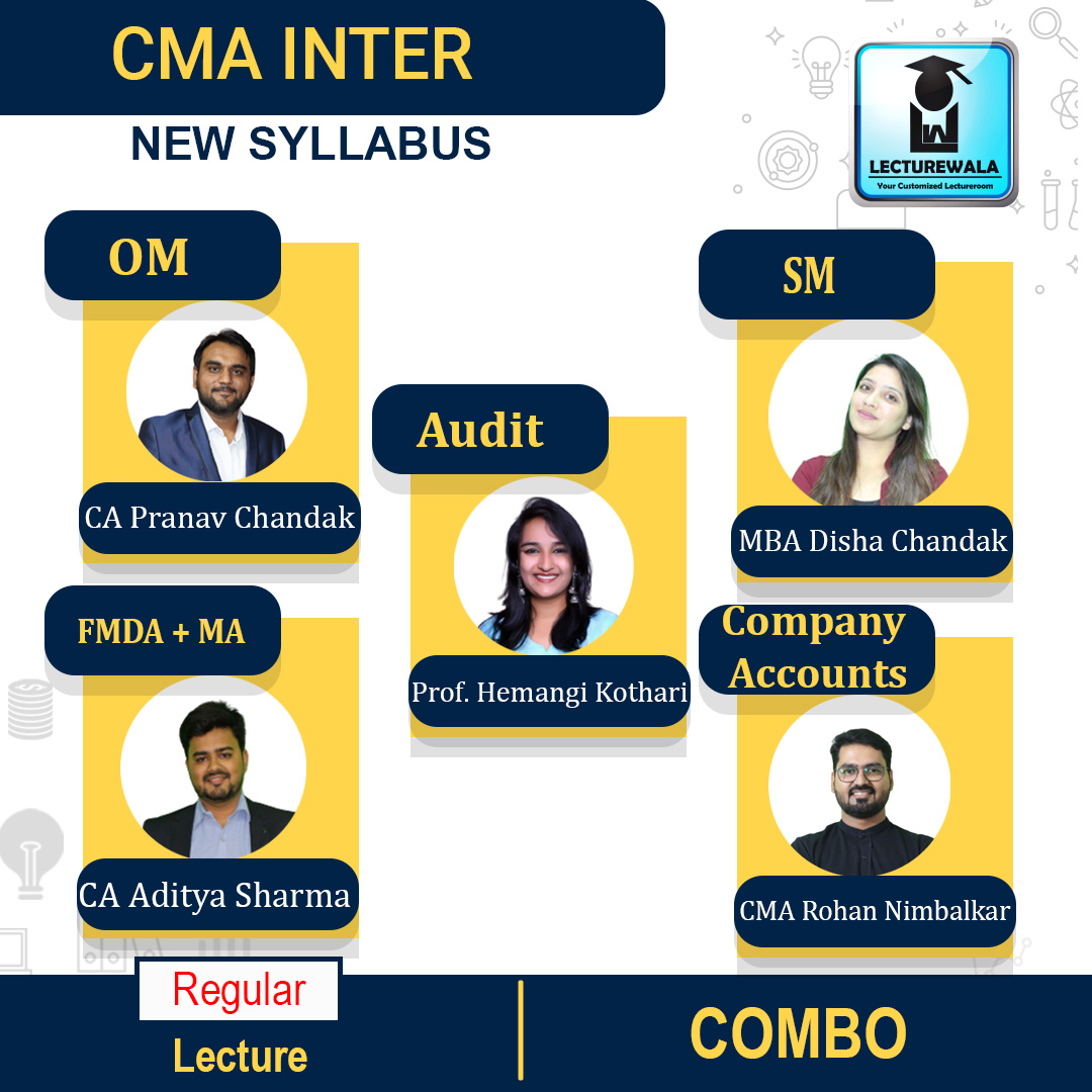 CMA Inter Group 2 Combo Batch New Scheme By Pranav Chandak Academy