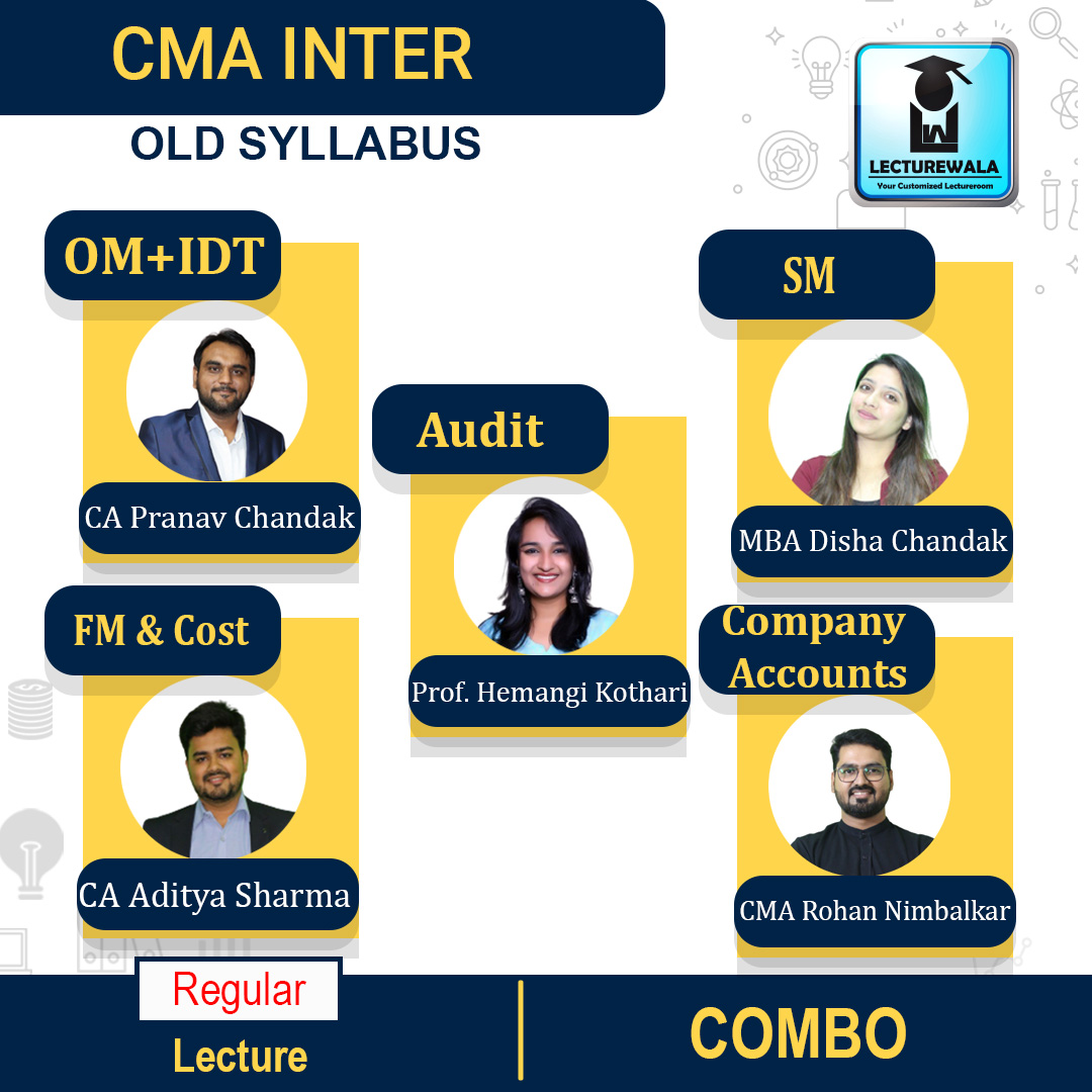 CMA Inter Group 2 Combo Batch New Syllabus By Pranav Chandak Academy