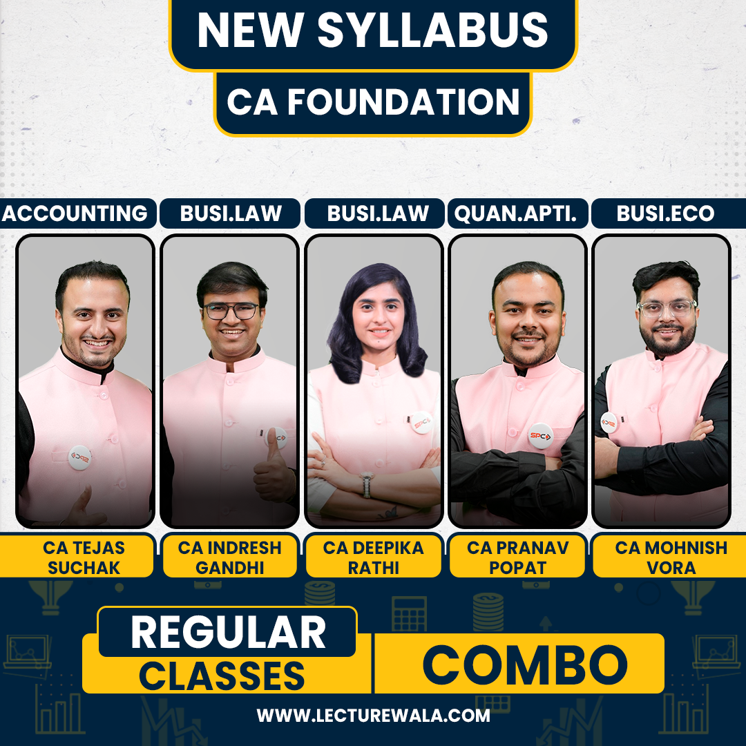 CA Foundation Combo By ULTIMATE CA