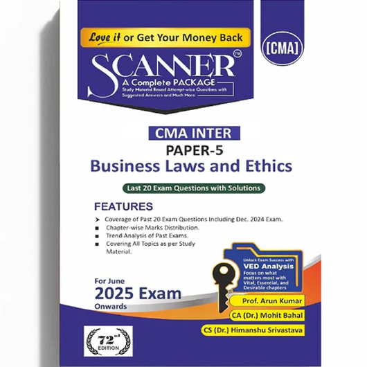 CMA Inter Paper - 5 Business Laws and Ethics Study Material