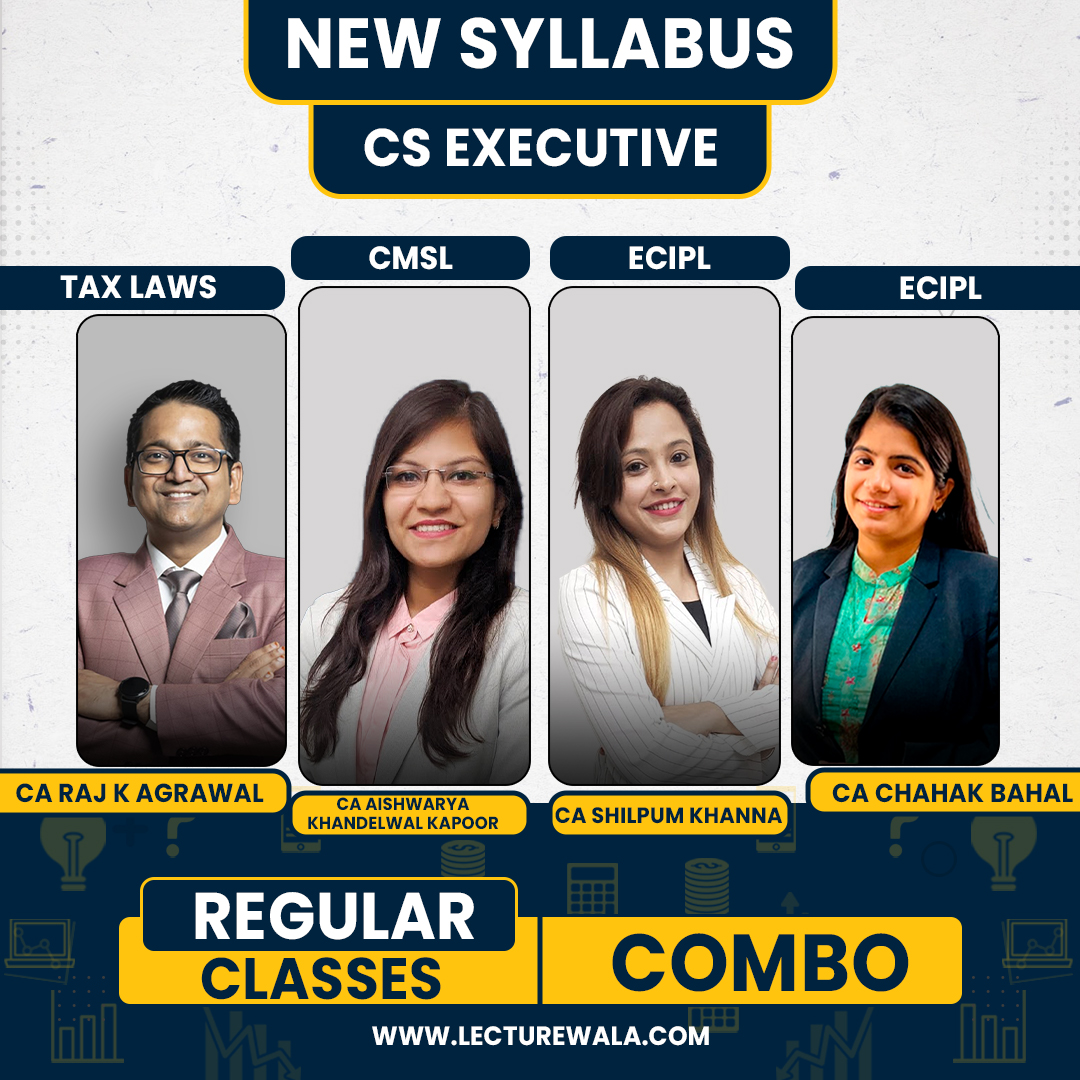 CS Executive Module I & II - All Subjects Combo Regular By Study At Home