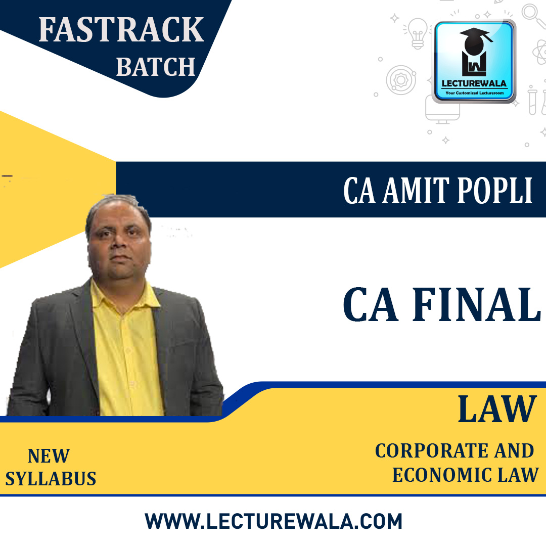 CA Final Corporate & Economic Laws New Syllabus Crash Course by CA Amit ...