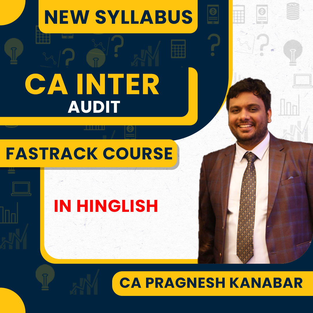 Pragnesh Kanabar Audit Fastrack classes For CA Inter
