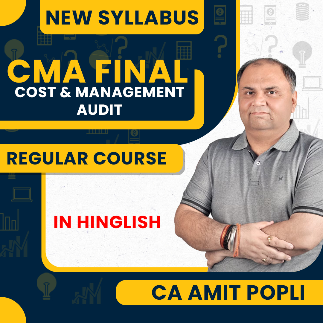 CA Amit Popli Corporate & Economic Laws Regular Batch For CMA Final