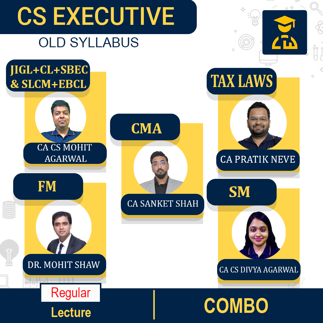 CS Executive Both Modules all Papers Combo Regular Course : By MEPL ...